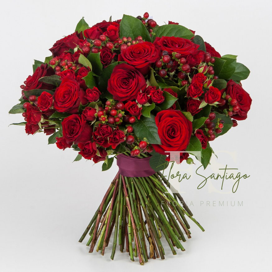 Ramo de rosas imperio – Flores a domicilio